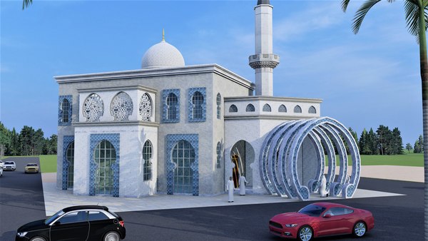 Mosque SketchUp Models for Download | TurboSquid