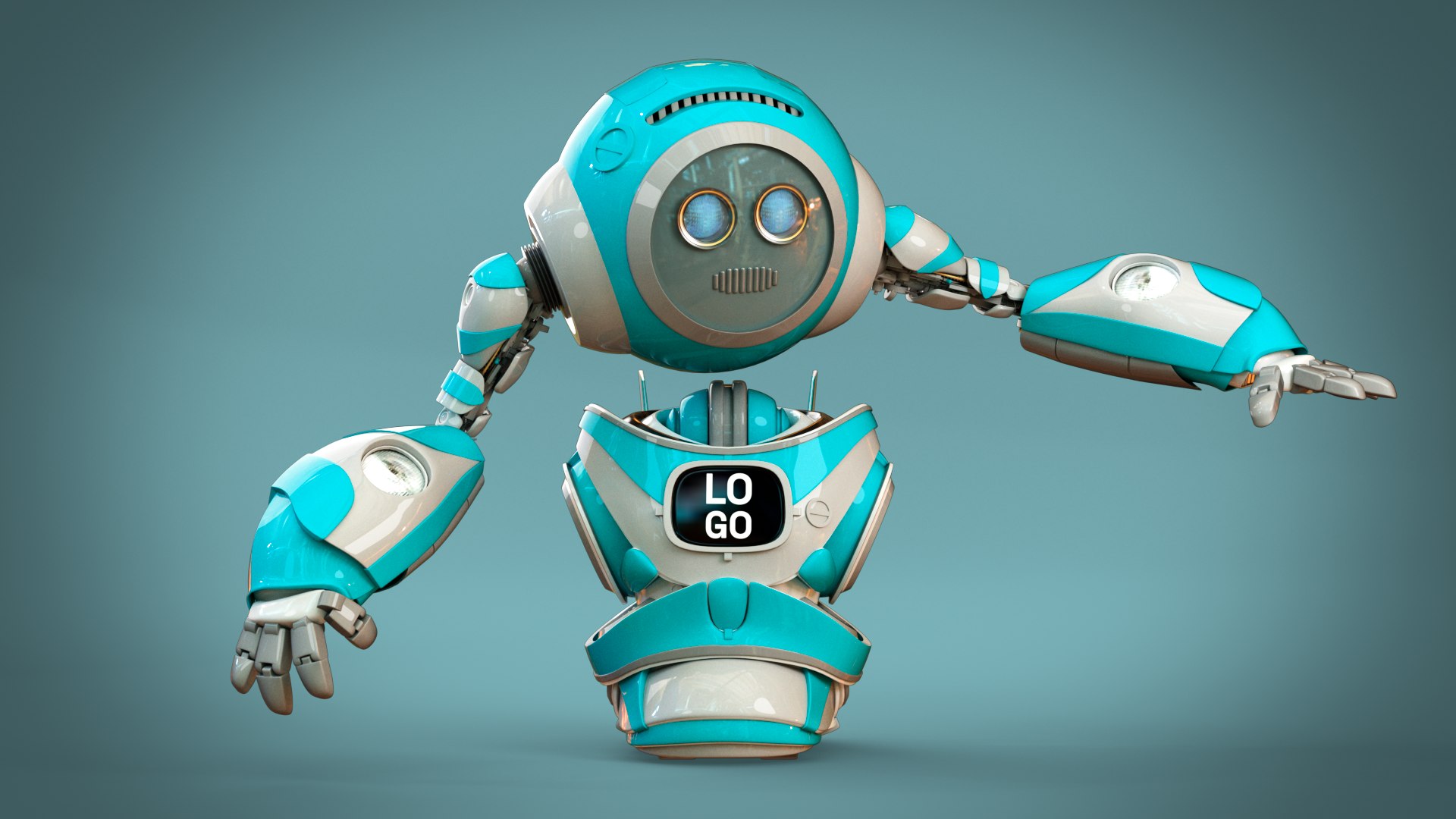 3D Robot Ai Virtual Assistant - TurboSquid 2209070