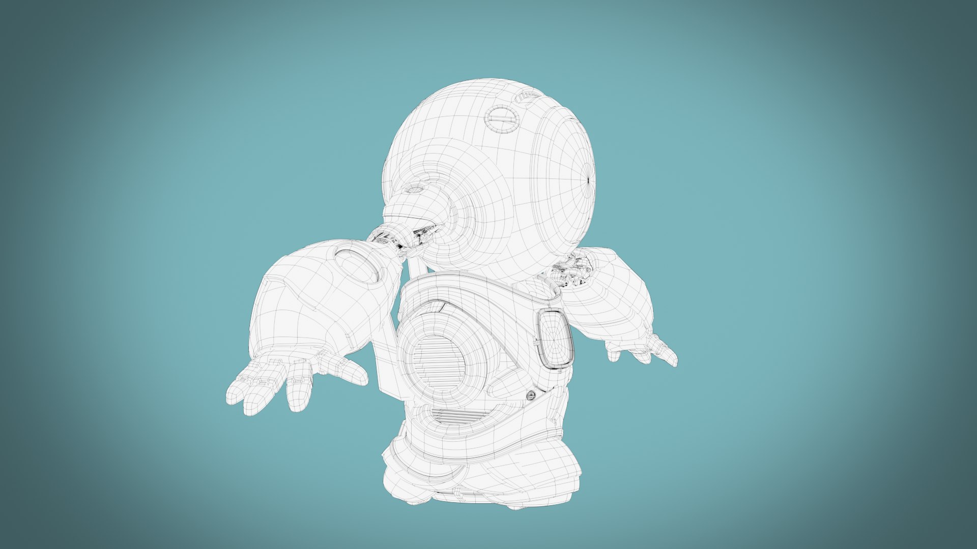 3D Robot Ai Virtual Assistant - TurboSquid 2209070