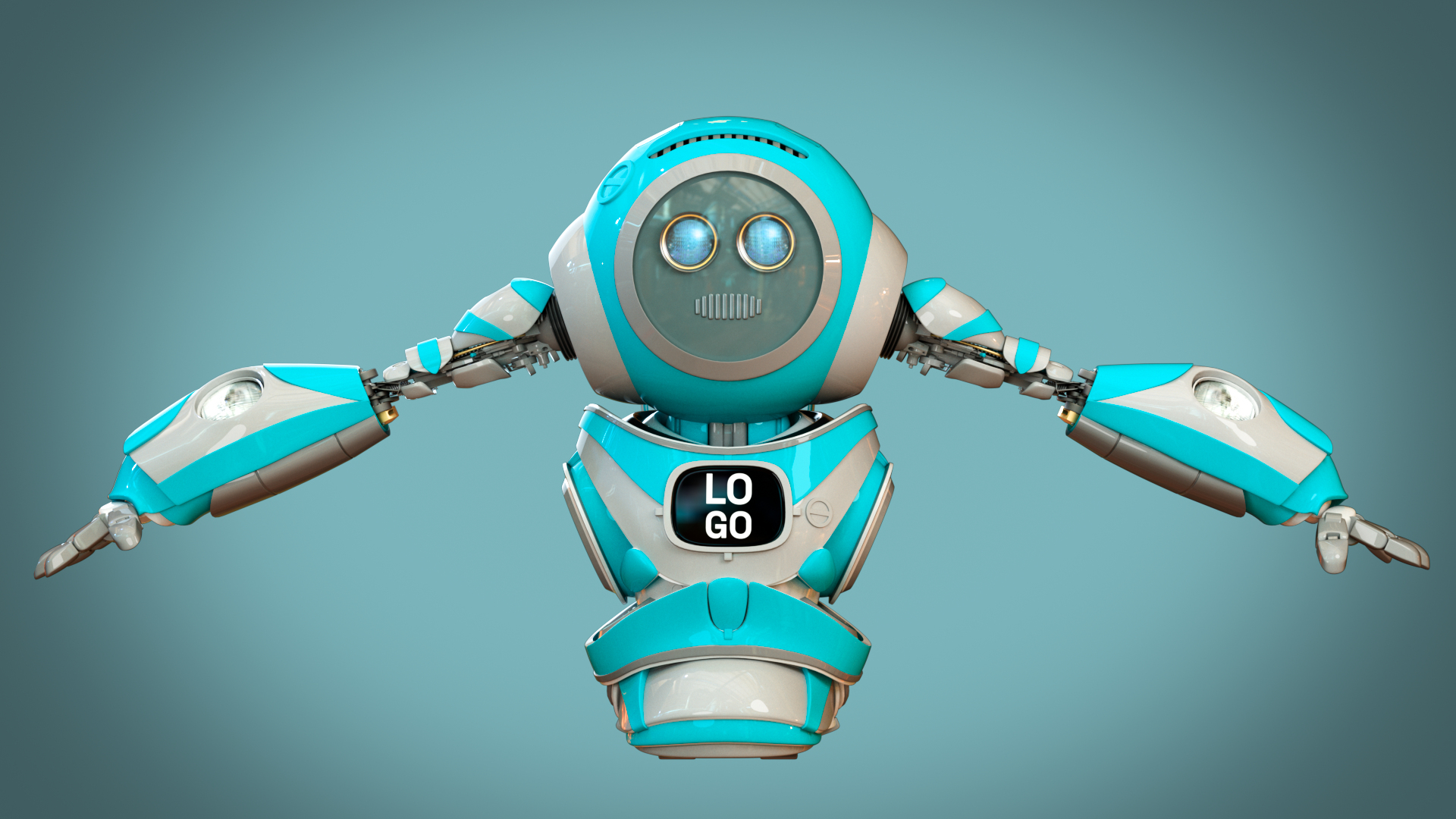 3D Robot Ai Virtual Assistant - TurboSquid 2209070