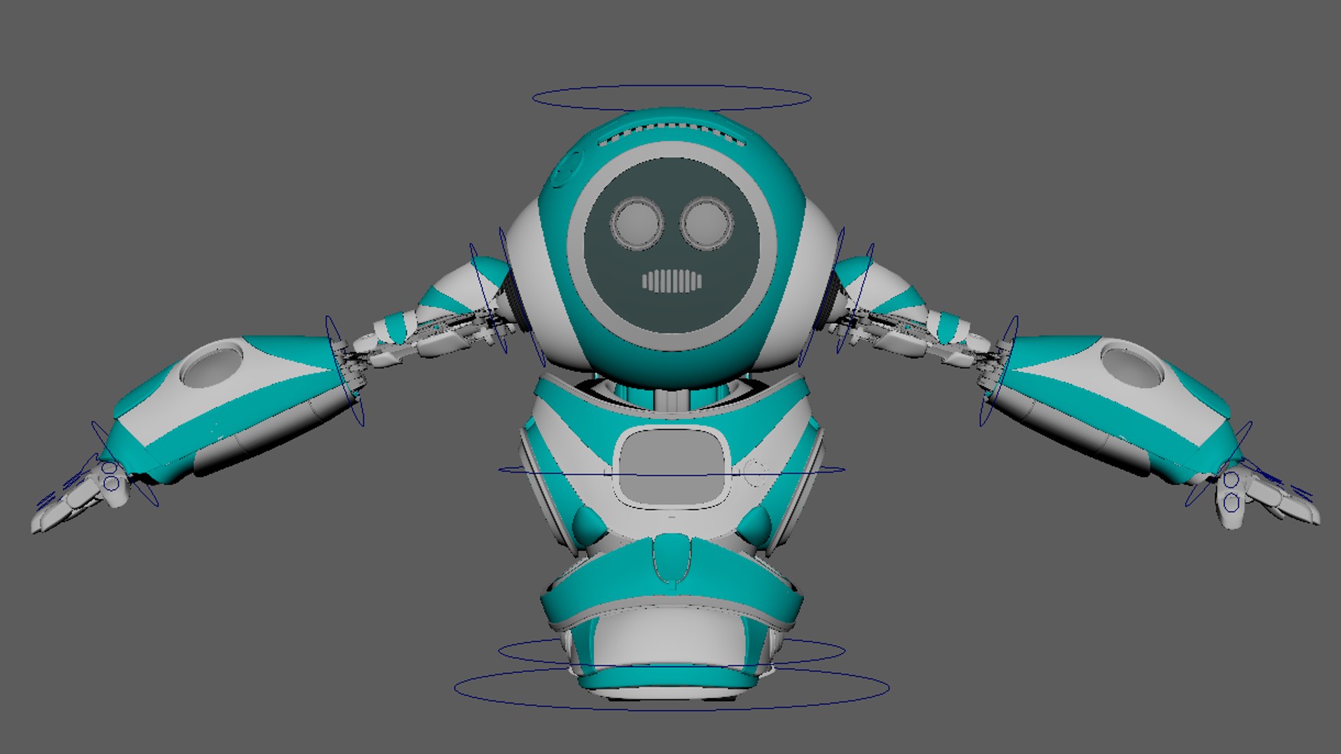 3D Robot Ai Virtual Assistant - TurboSquid 2209070