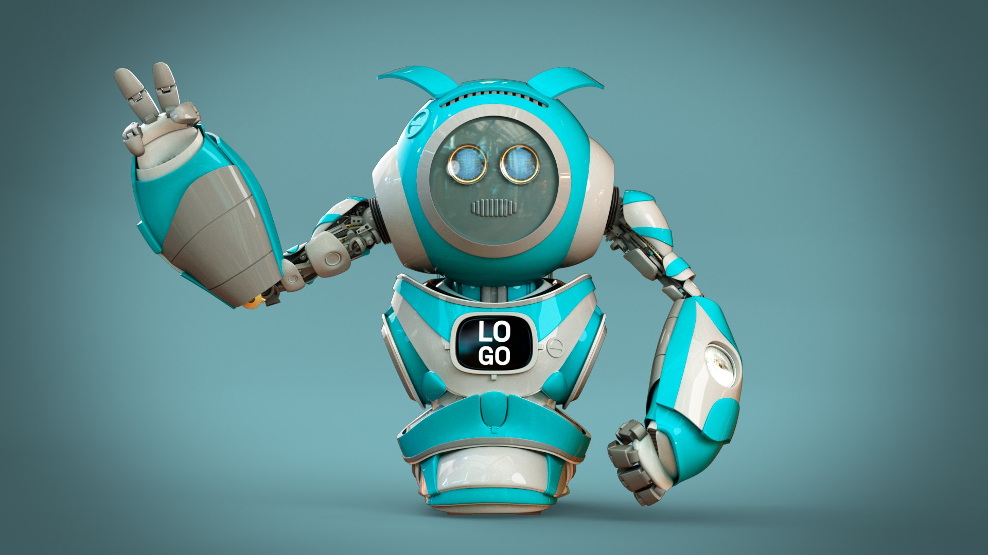 3D Robot Ai Virtual Assistant - TurboSquid 2209070