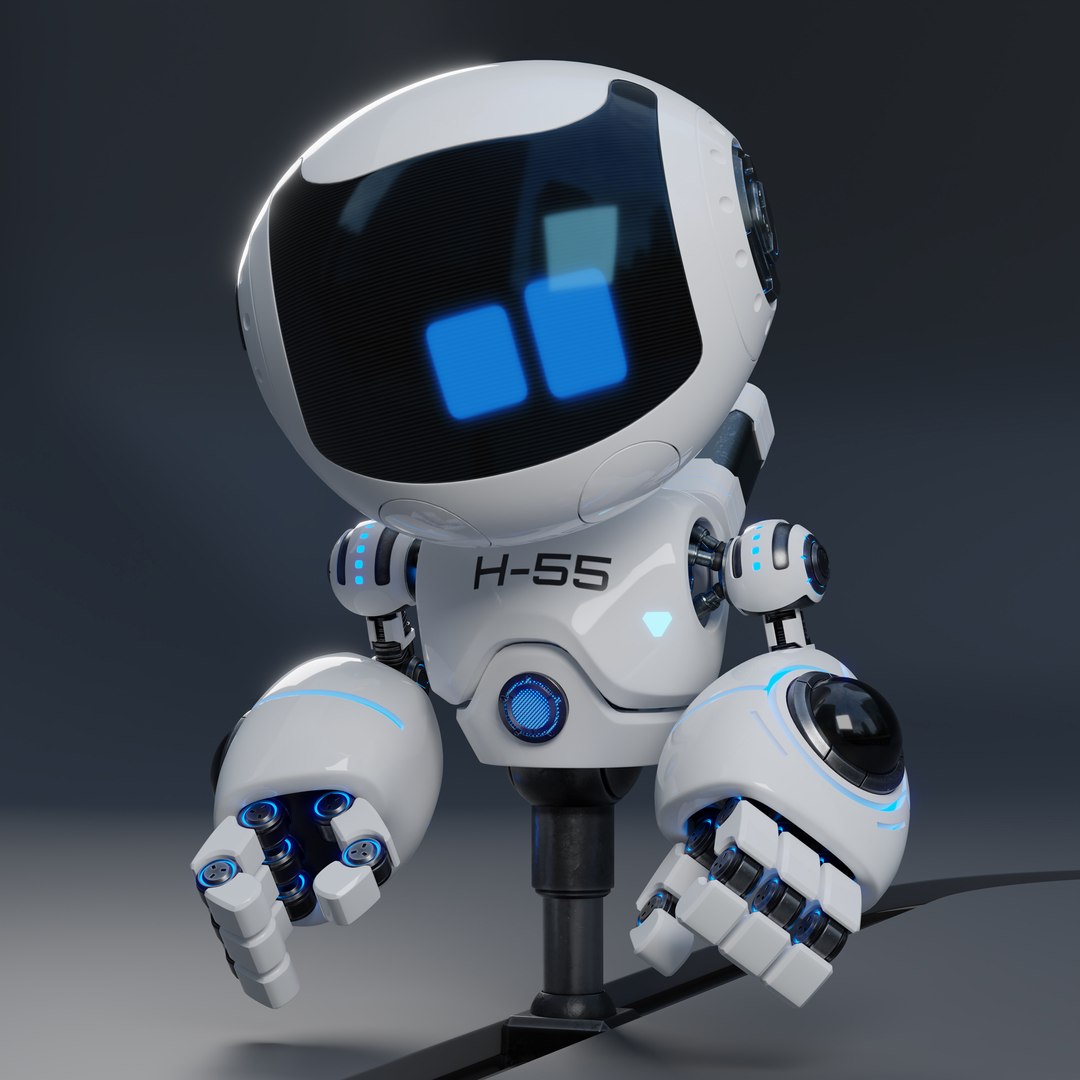 3D Model Space Robot 4 - TurboSquid 2013691