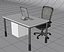 Office Workstation 3d C4d