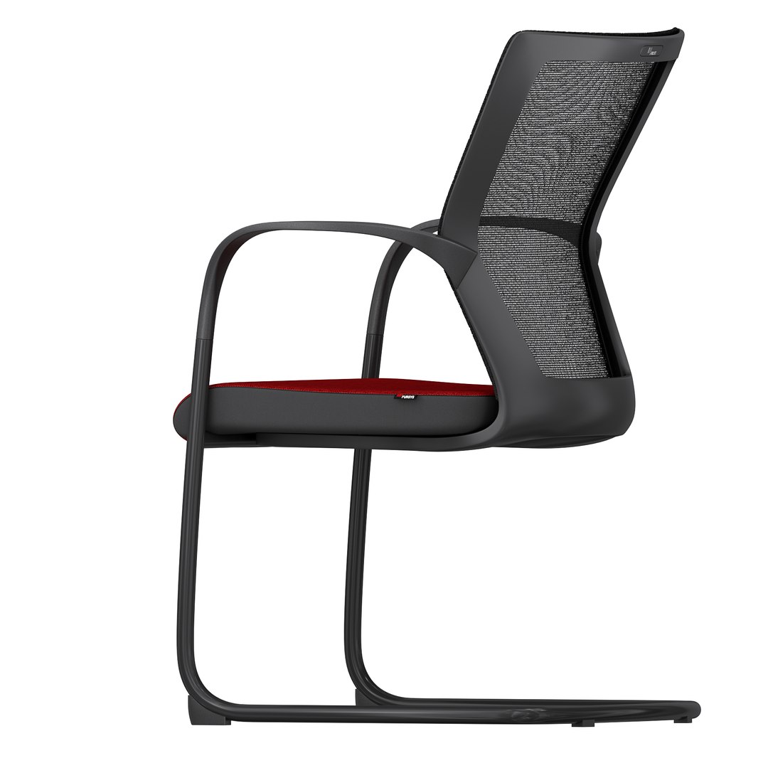 Fursys Side Chair CHN4311 3D Model - TurboSquid 1970613
