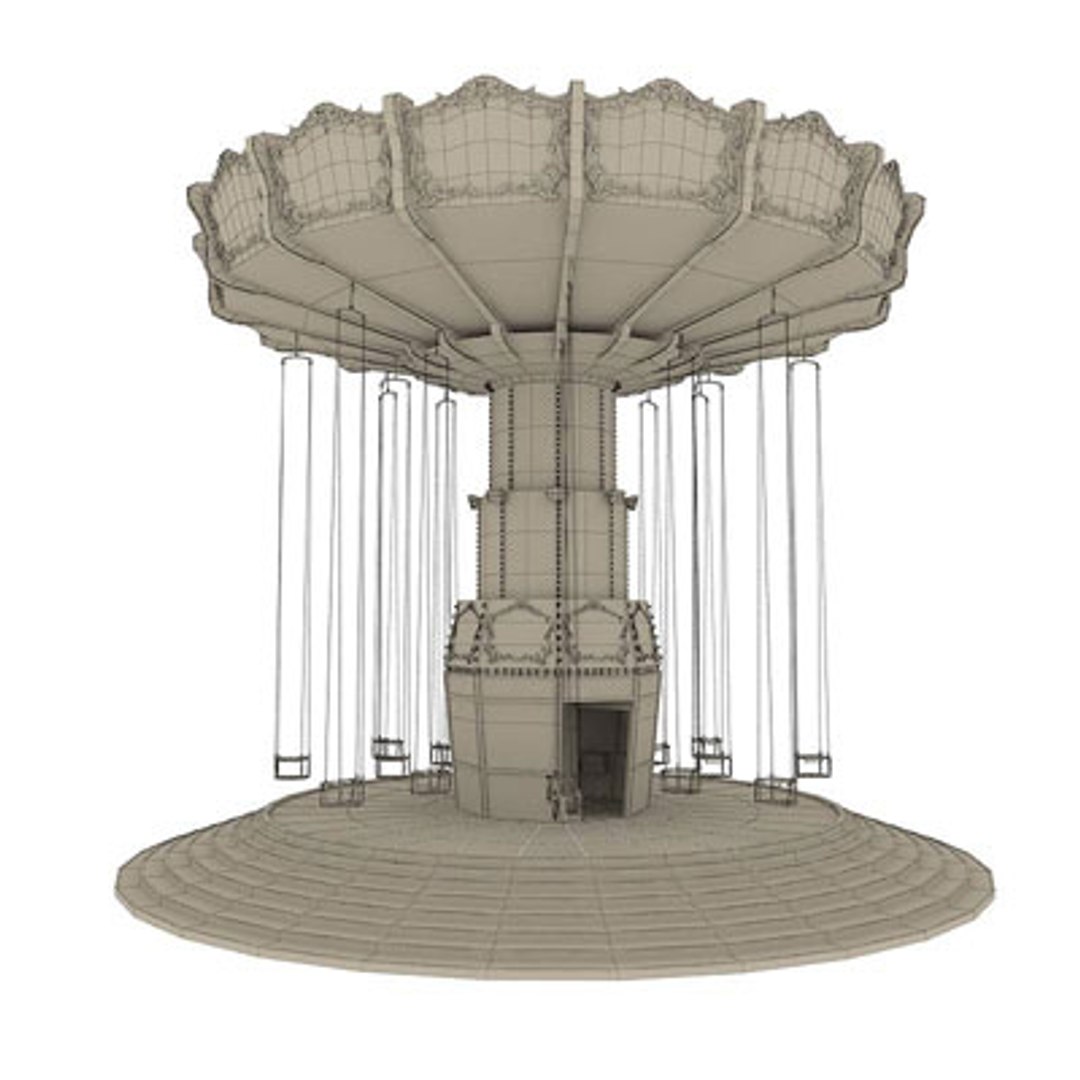 3d Model Swing Wave Swinger