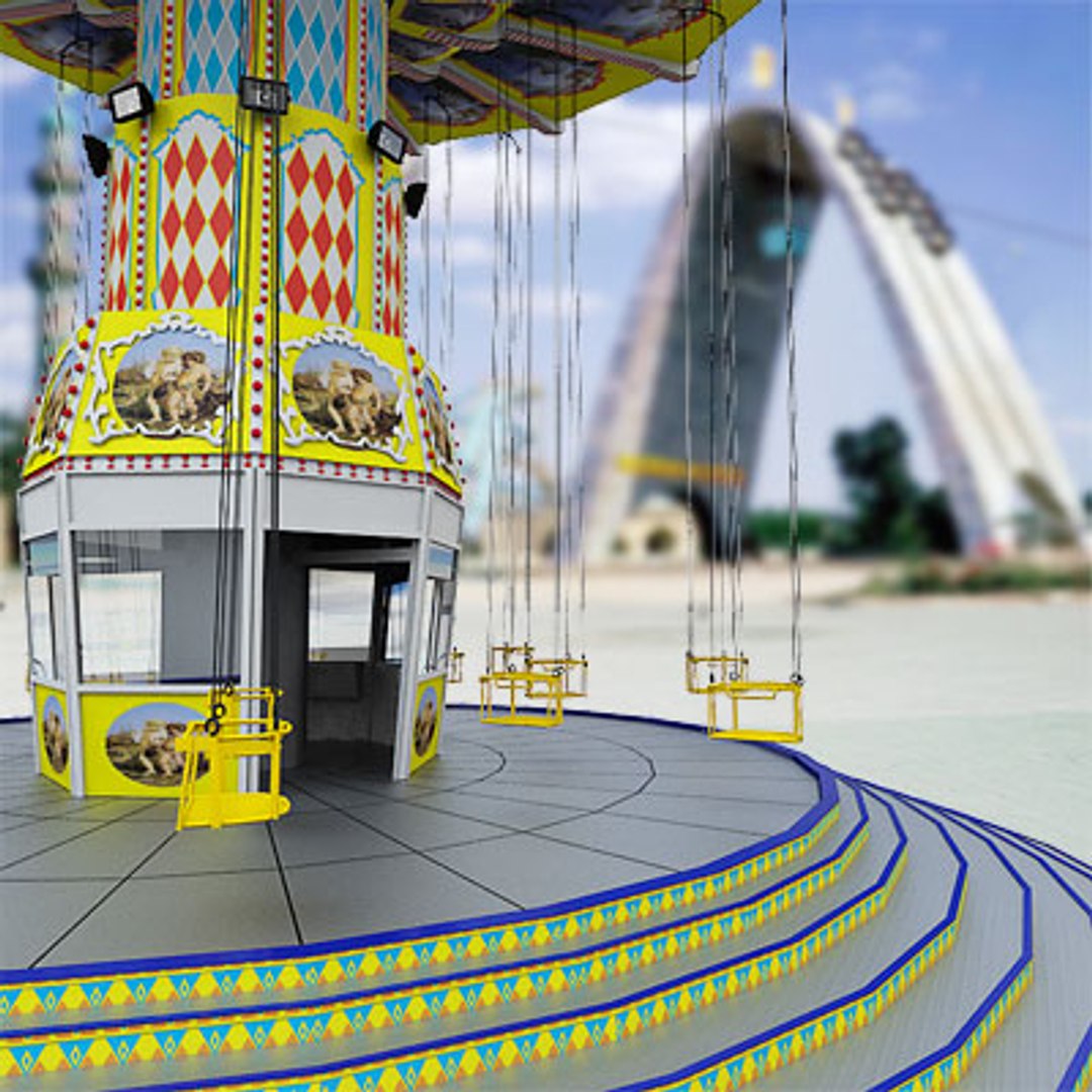 3d Model Swing Wave Swinger