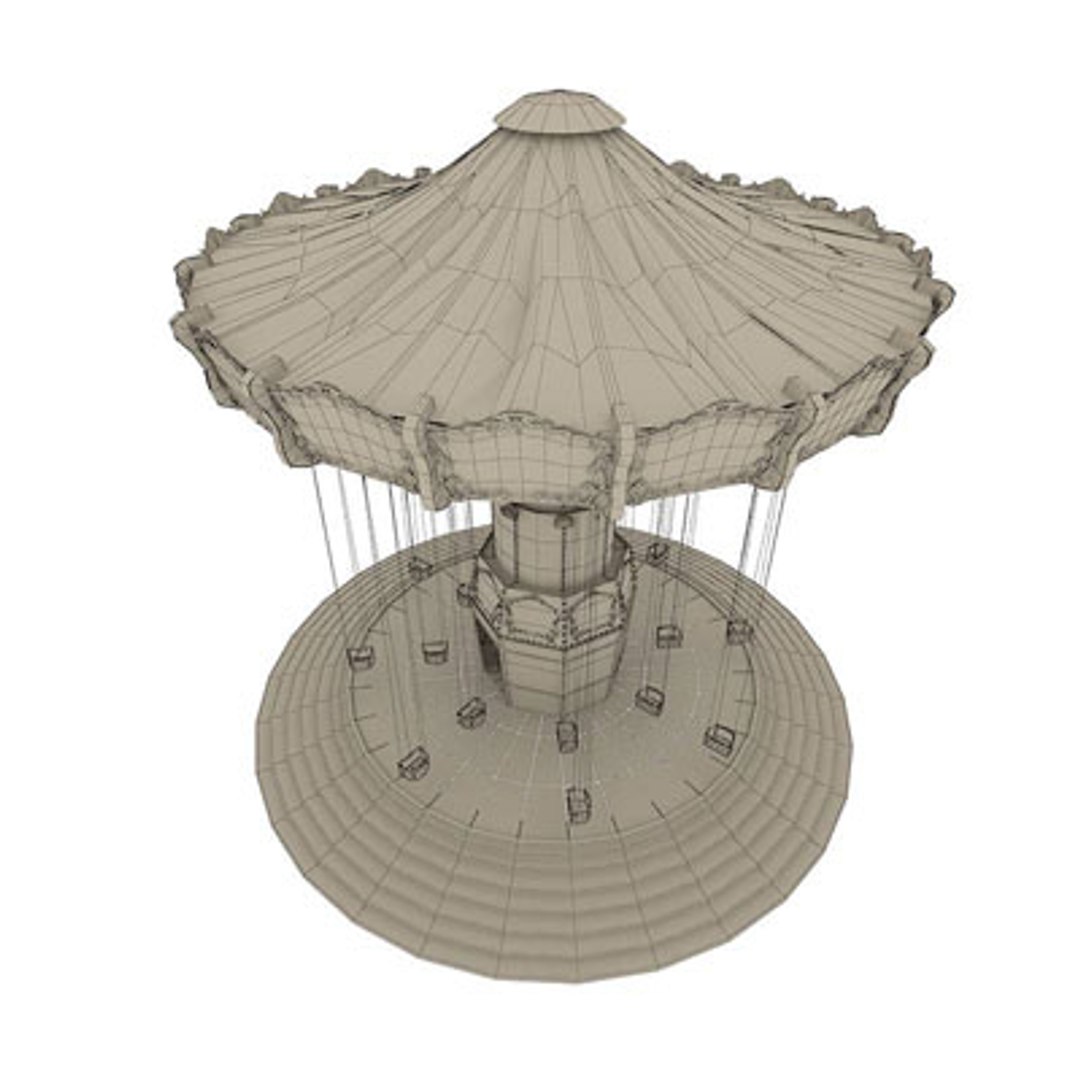 3d Model Swing Wave Swinger