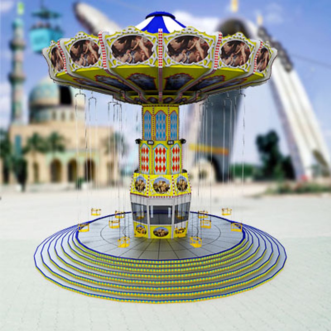 3d Model Swing Wave Swinger