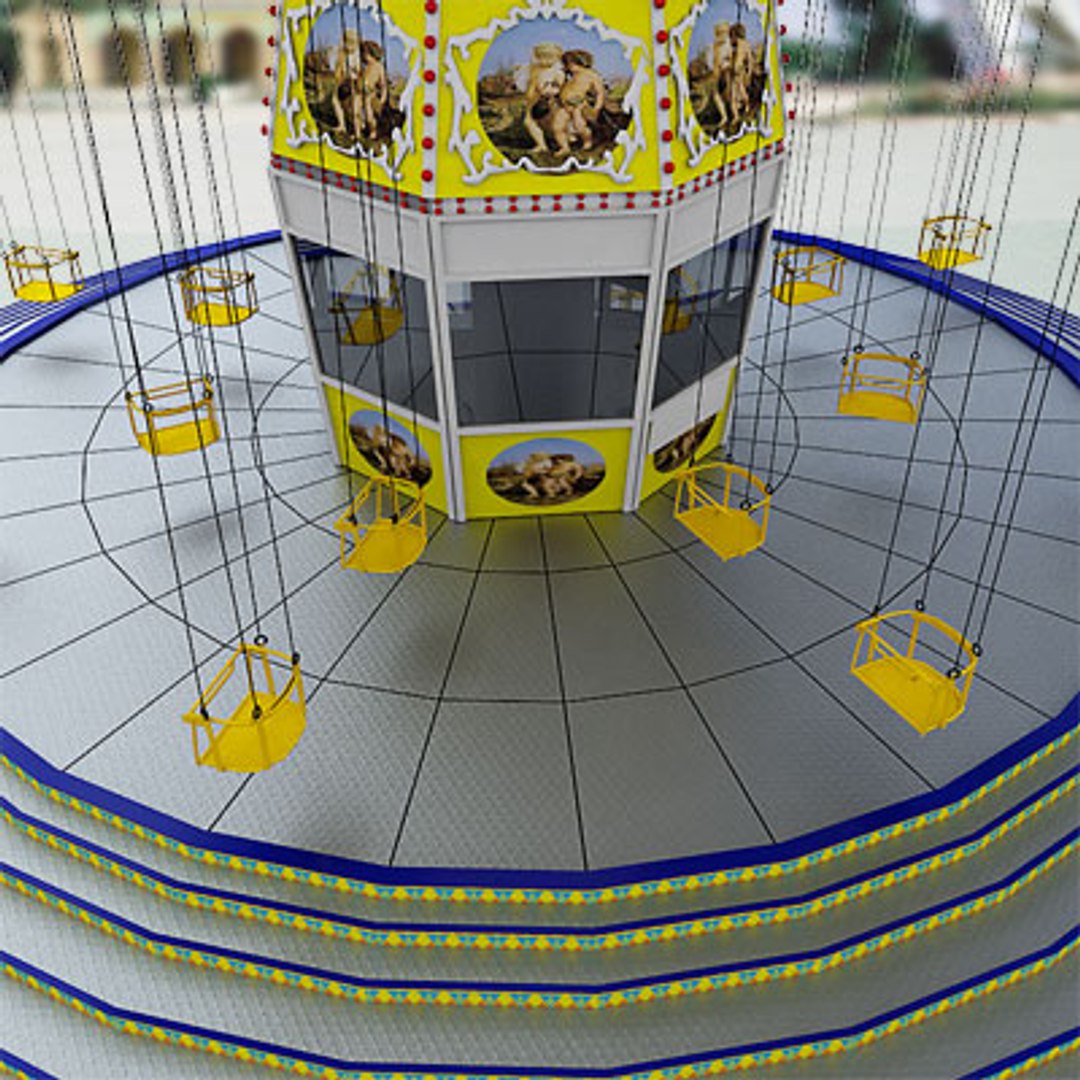 3d Model Swing Wave Swinger