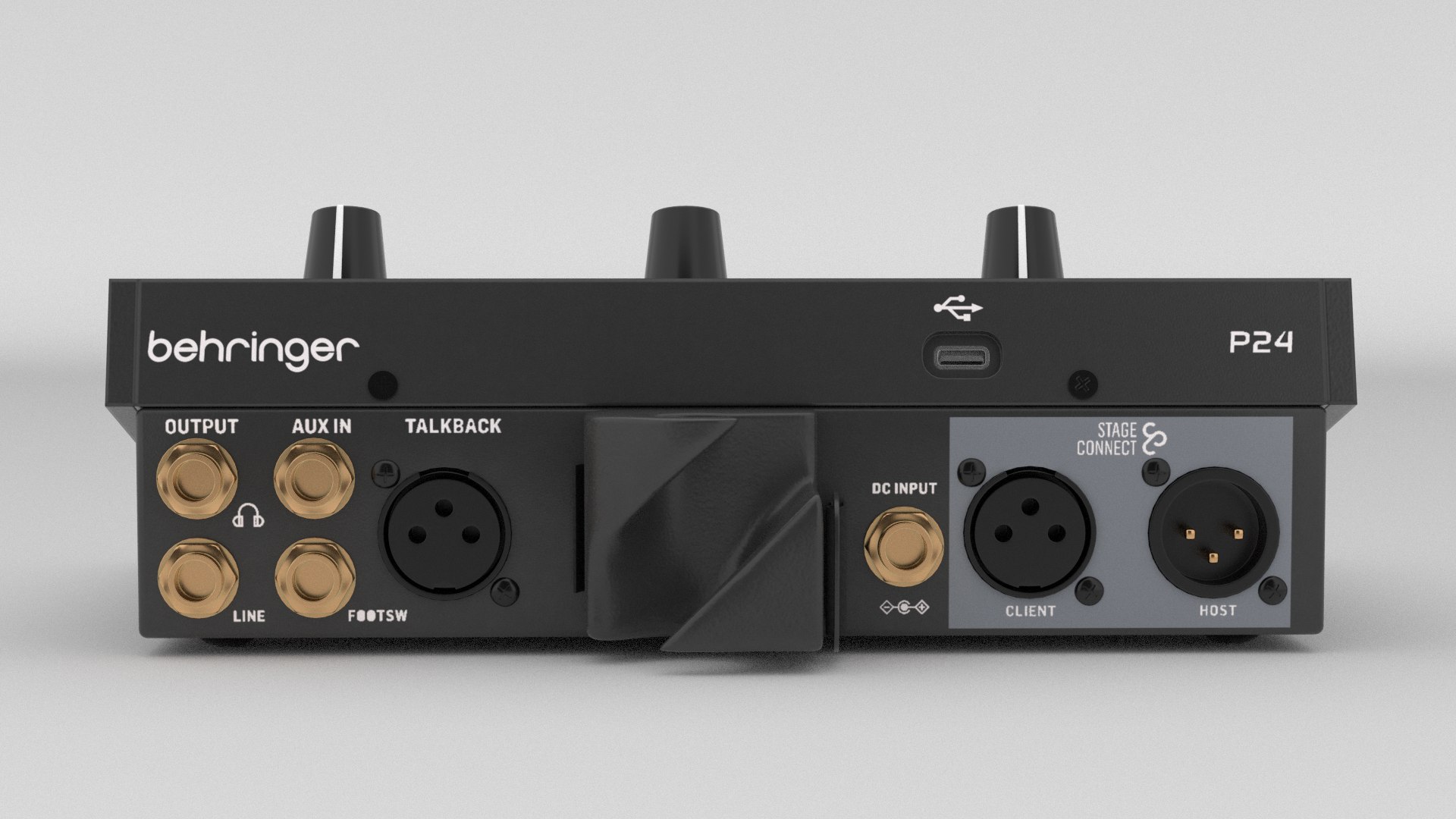 Behringer P24 Personal Monitor Mixer 3D Model 3D Model - TurboSquid 2393039