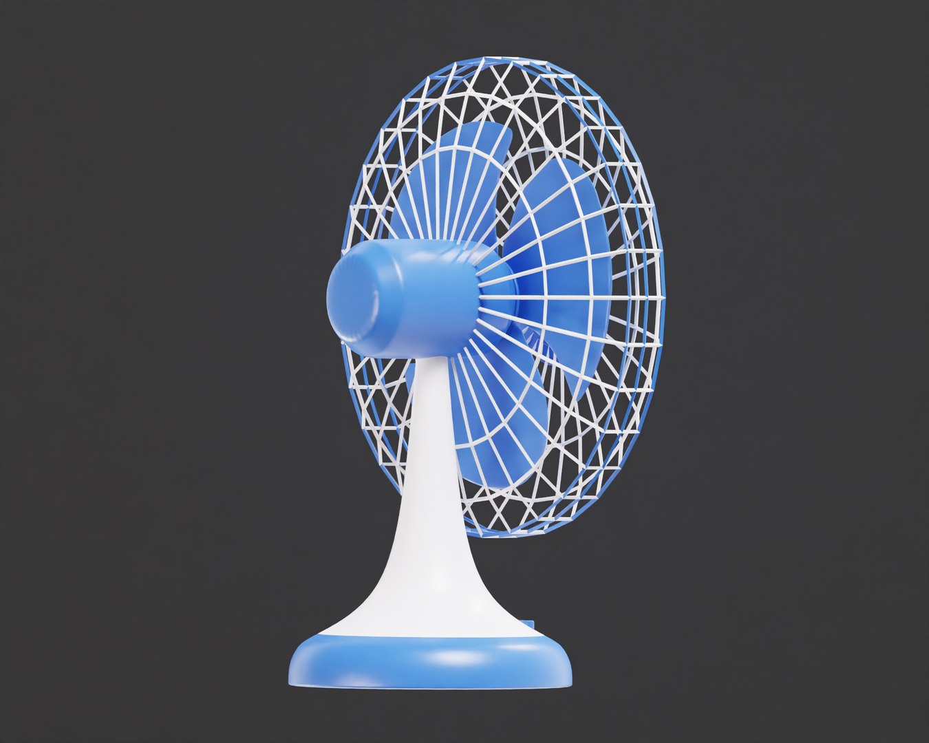 3D Table Fan Model - TurboSquid 2125367