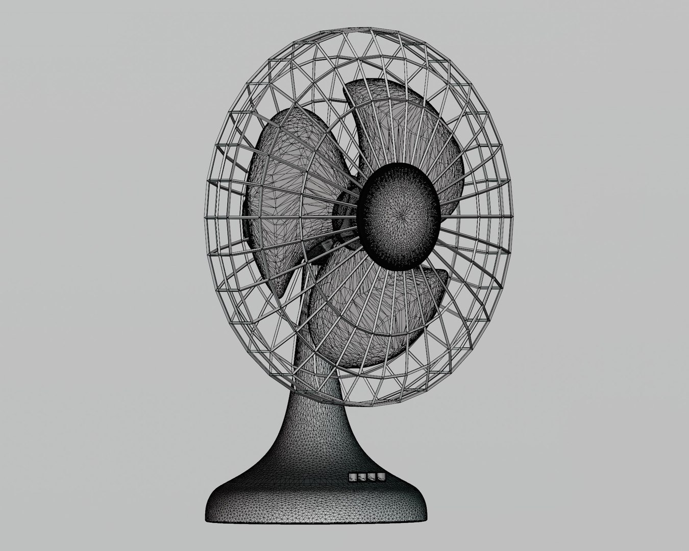 3D Table Fan Model - TurboSquid 2125367