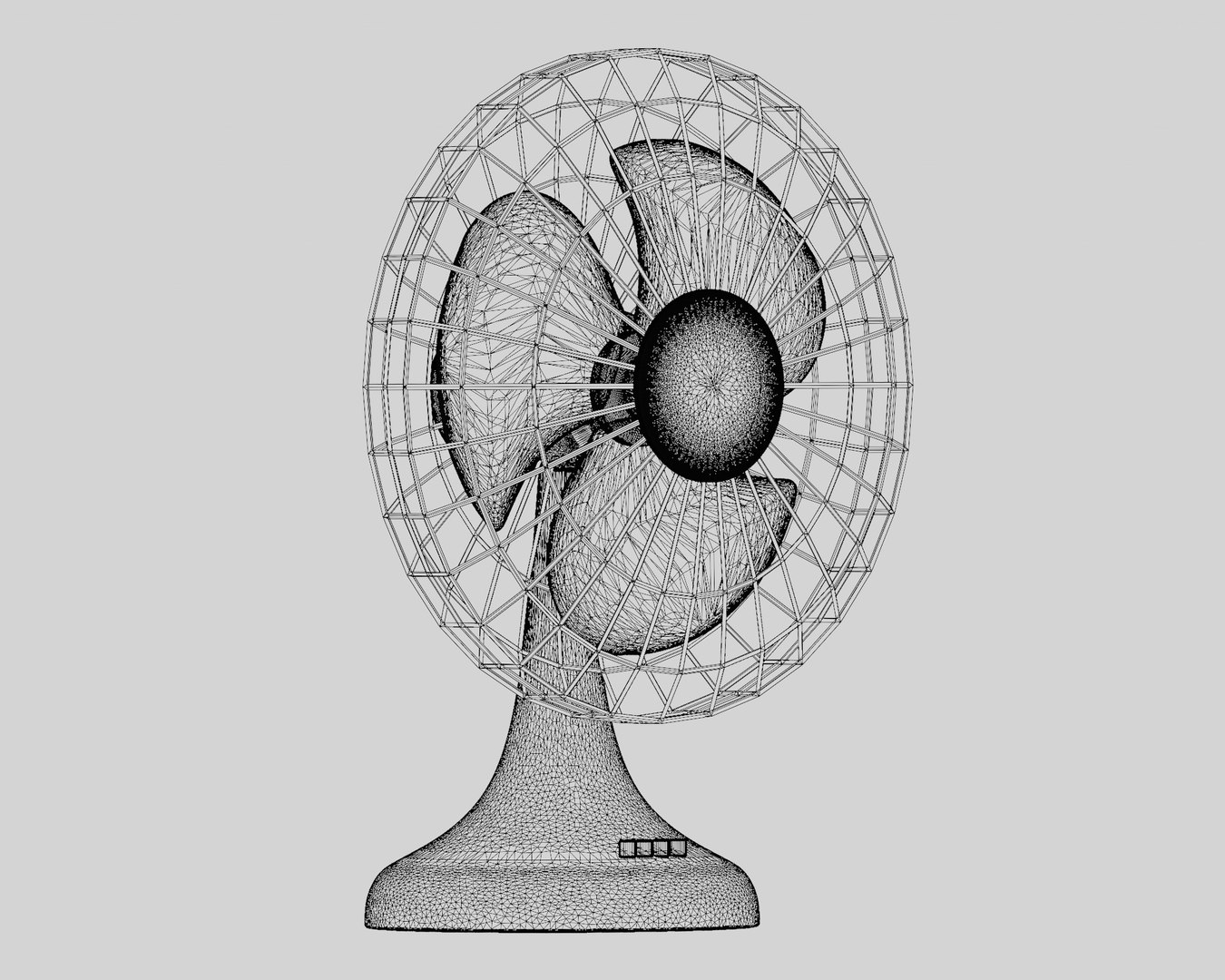 3D Table Fan Model - TurboSquid 2125367