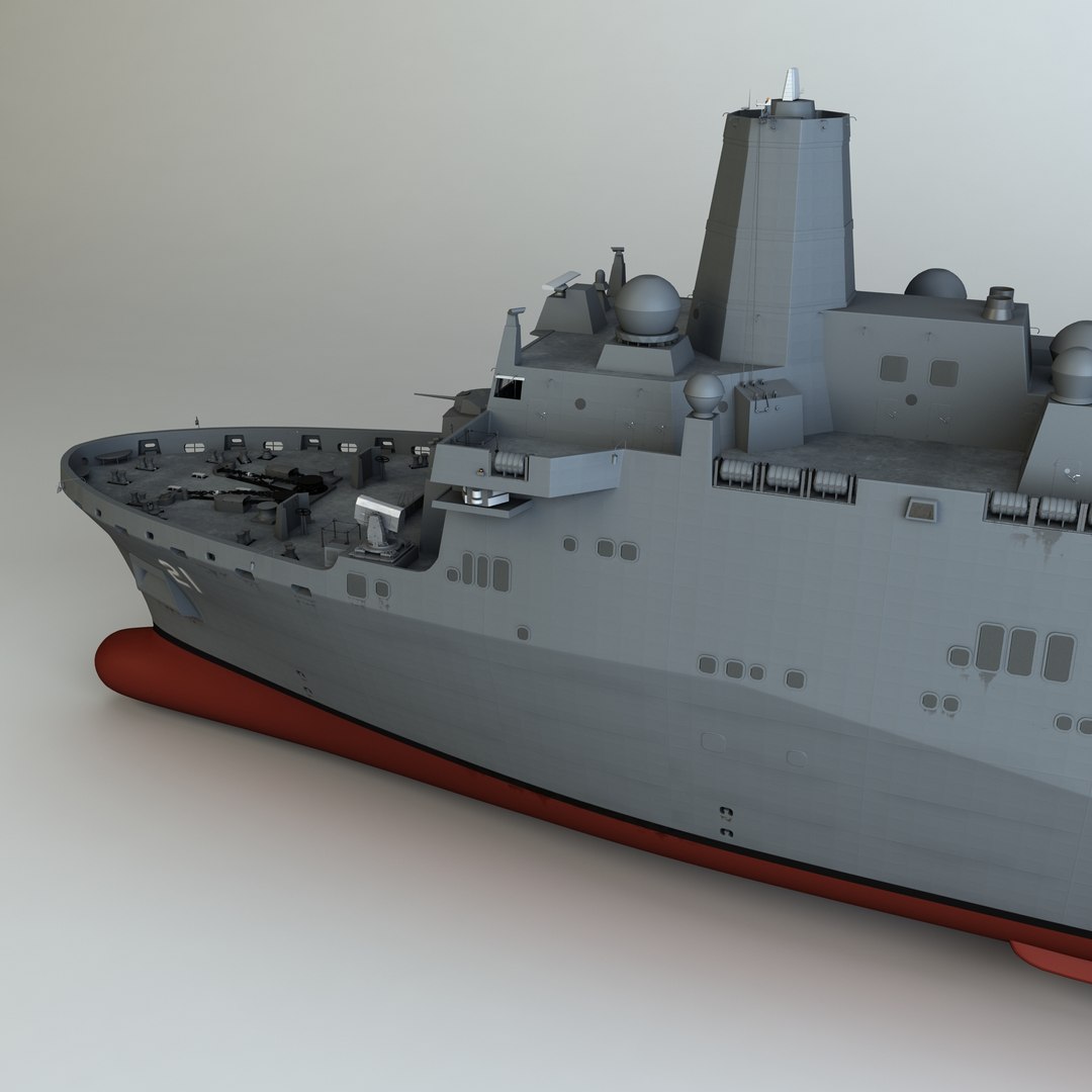 3d uss new york model