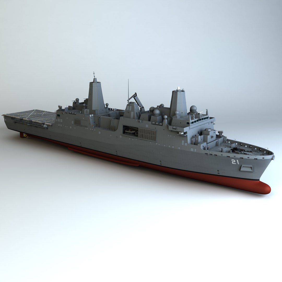 3d Uss New York Model