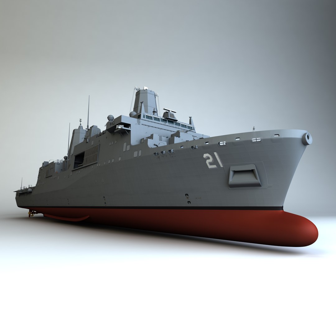 3d Uss New York Model
