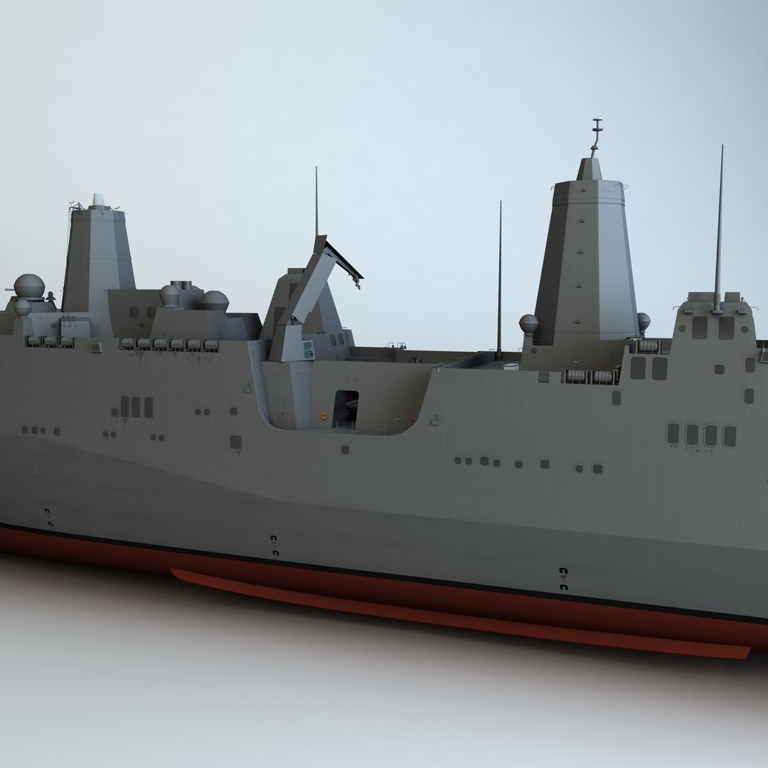 3d uss new york model