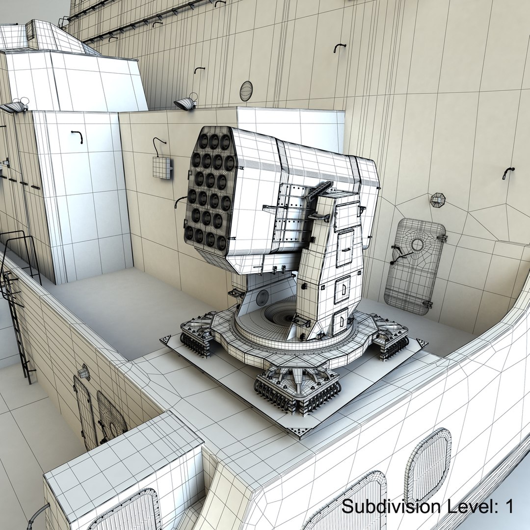 3d uss new york model
