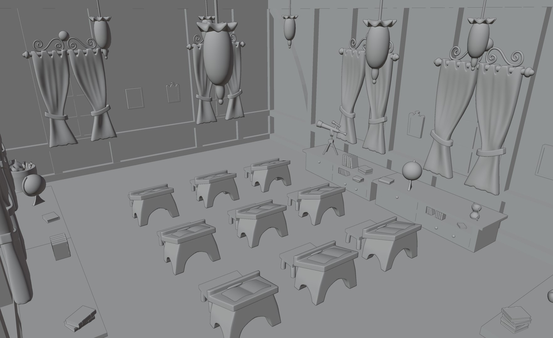 3D Ponyville Schoolhouse model - TurboSquid 1879587