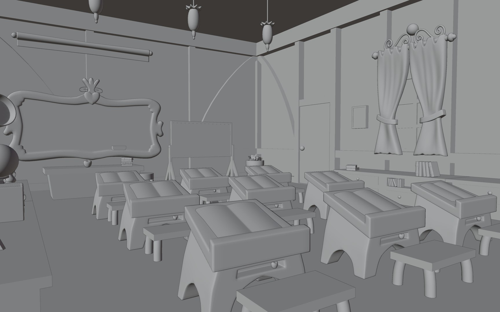 3D Ponyville Schoolhouse model - TurboSquid 1879587