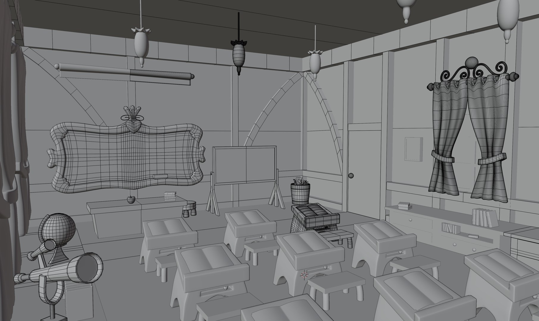 3D Ponyville Schoolhouse model - TurboSquid 1879587