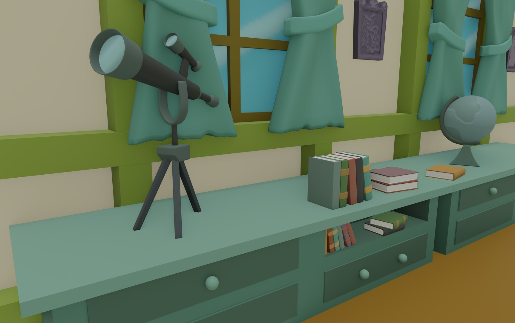 3D Ponyville Schoolhouse model - TurboSquid 1879587