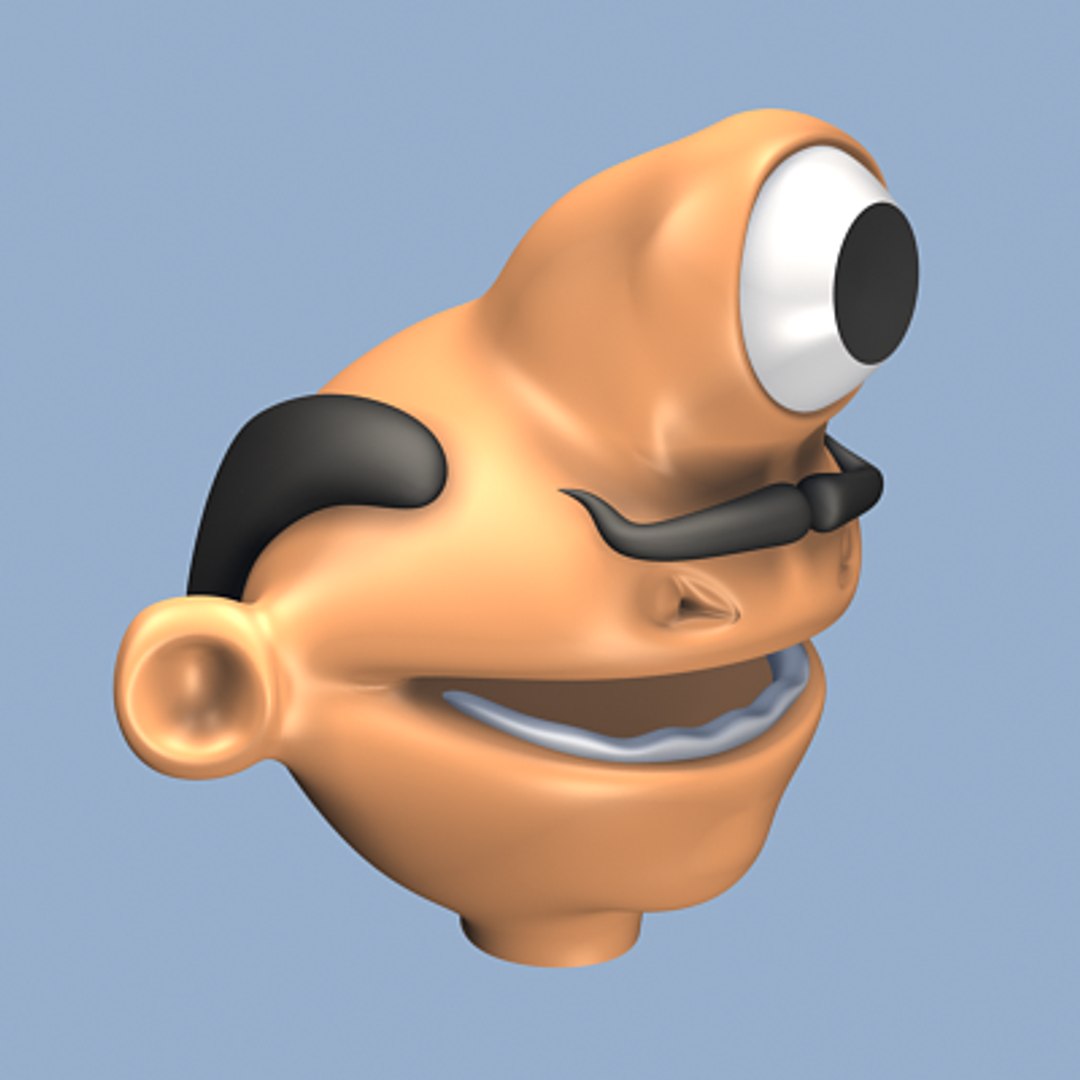 Alien Servant Head 3d Model