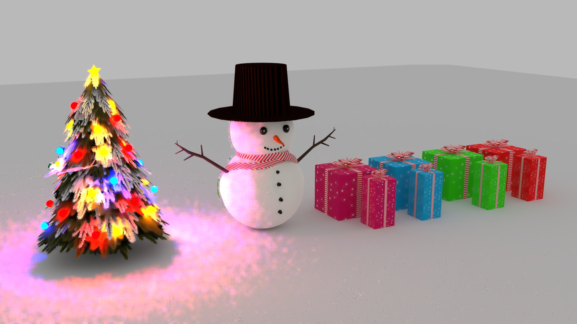 3D Christmas pack - TurboSquid 2166680