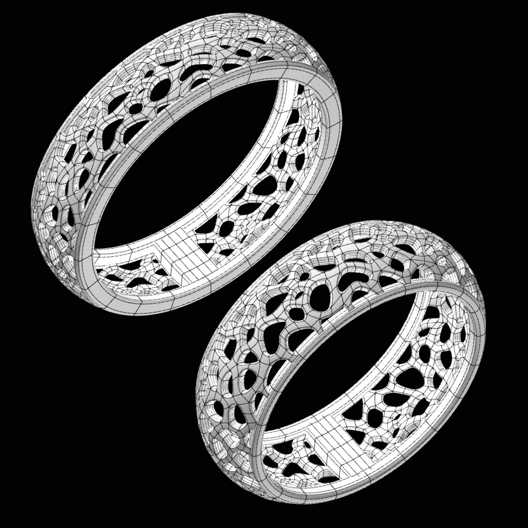 Printing rings 3D model - TurboSquid 1529726