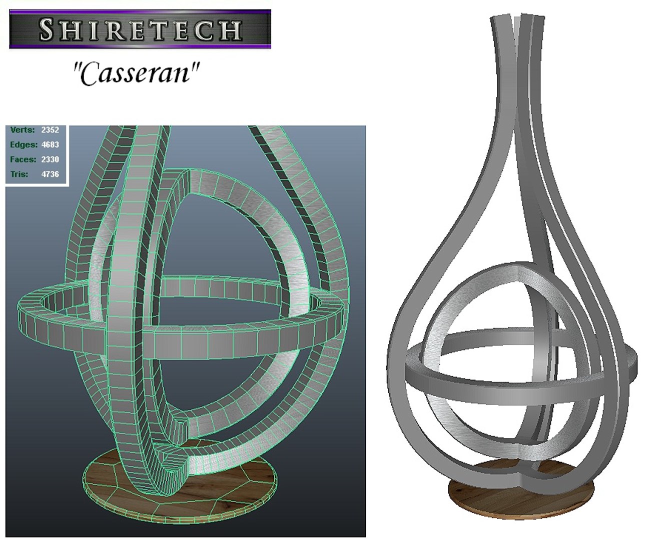 3D Metal Art Sculpture 12 Model - TurboSquid 1263825