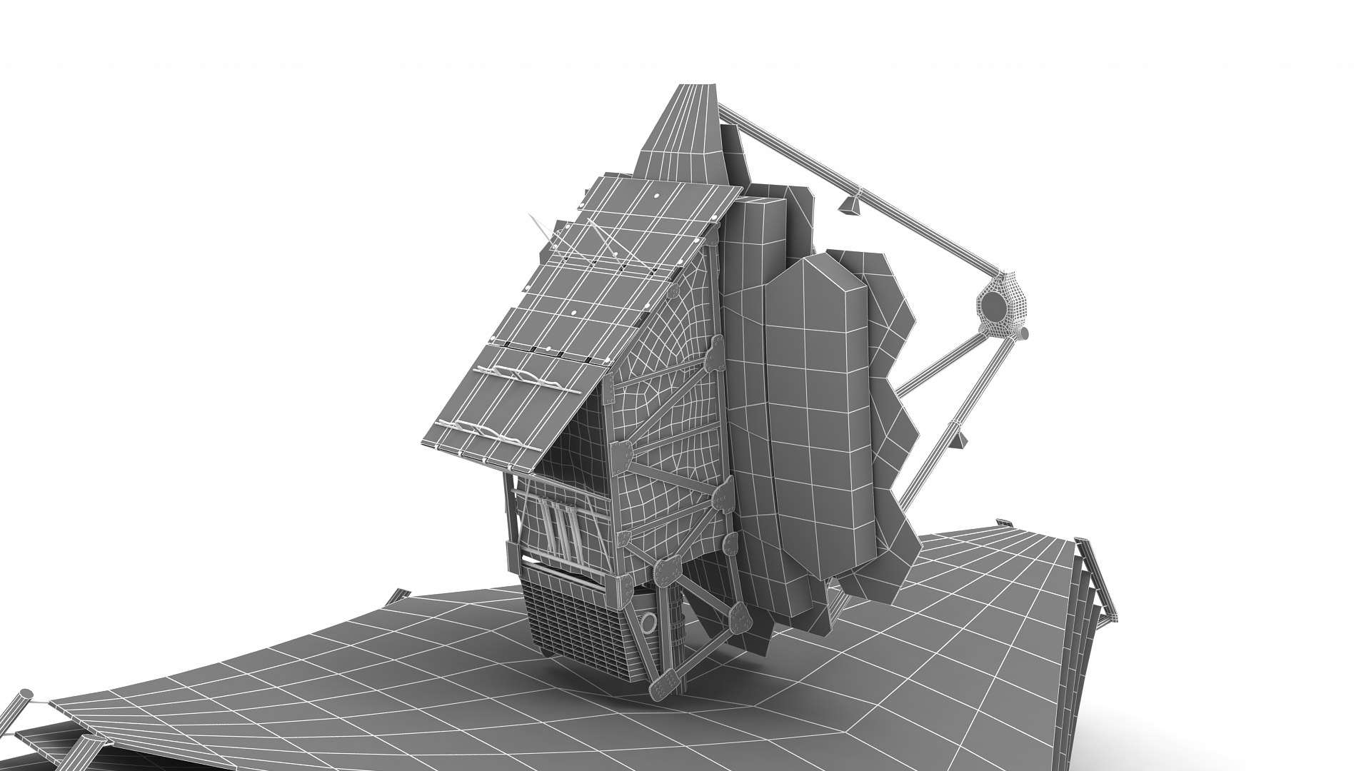 James Webb Space Telescope Model - TurboSquid 1948903