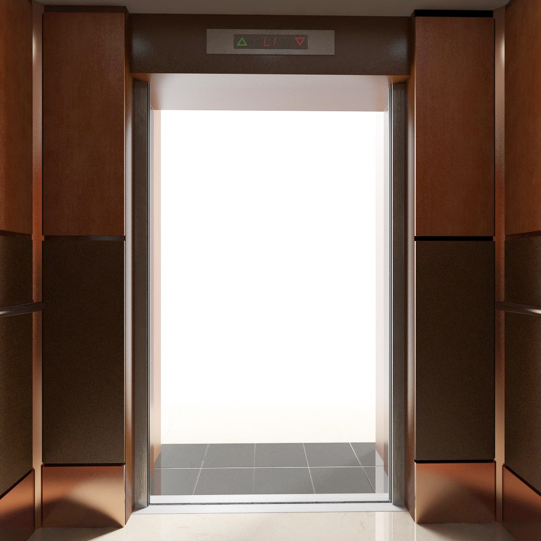 lift interiors modeled build 3d c4d