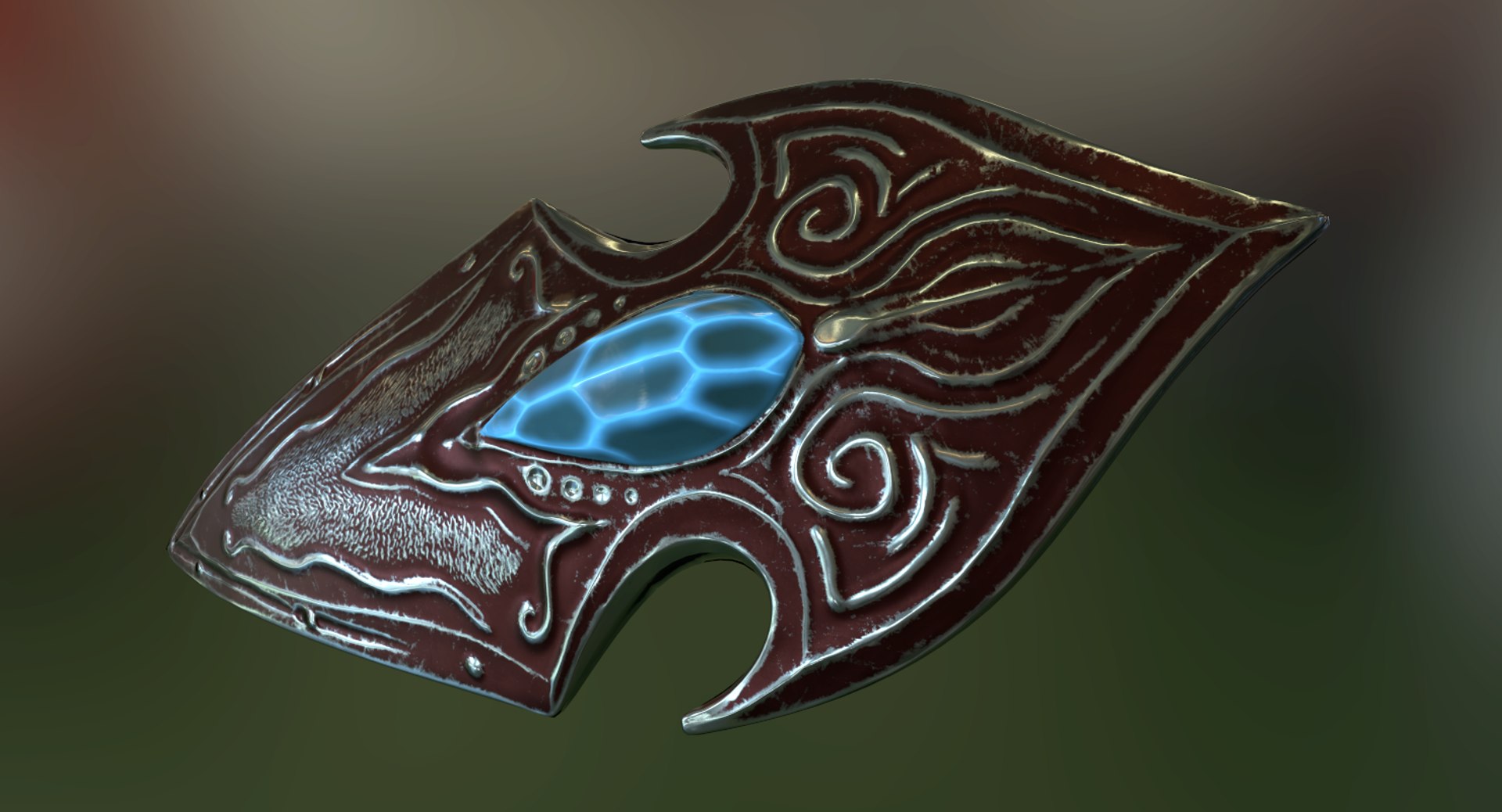 3D fantasy shield - TurboSquid 1311632