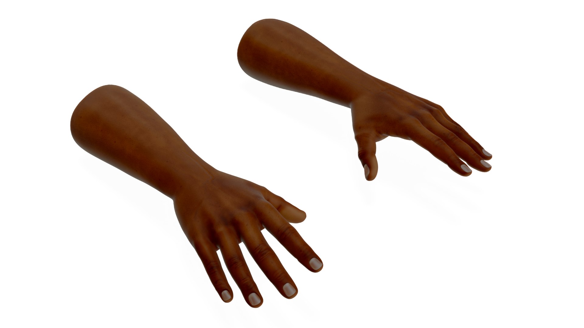 Afro American Man Hands Rigged 3D - TurboSquid 2167294