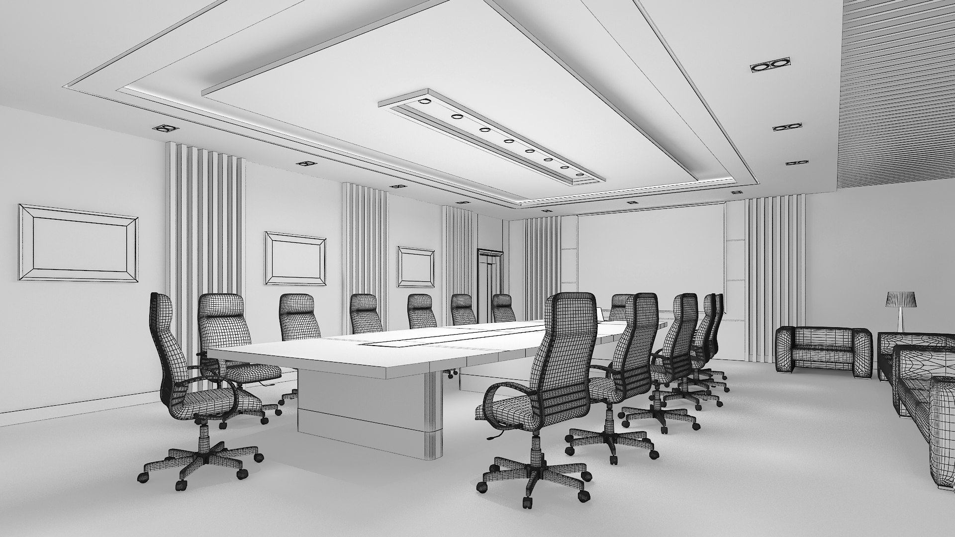 3D Conference Room Collection 02 - TurboSquid 2177037