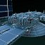 3d Model Asteroid Mining Platform