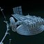 3d Model Asteroid Mining Platform