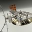 3d Model Asteroid Mining Platform