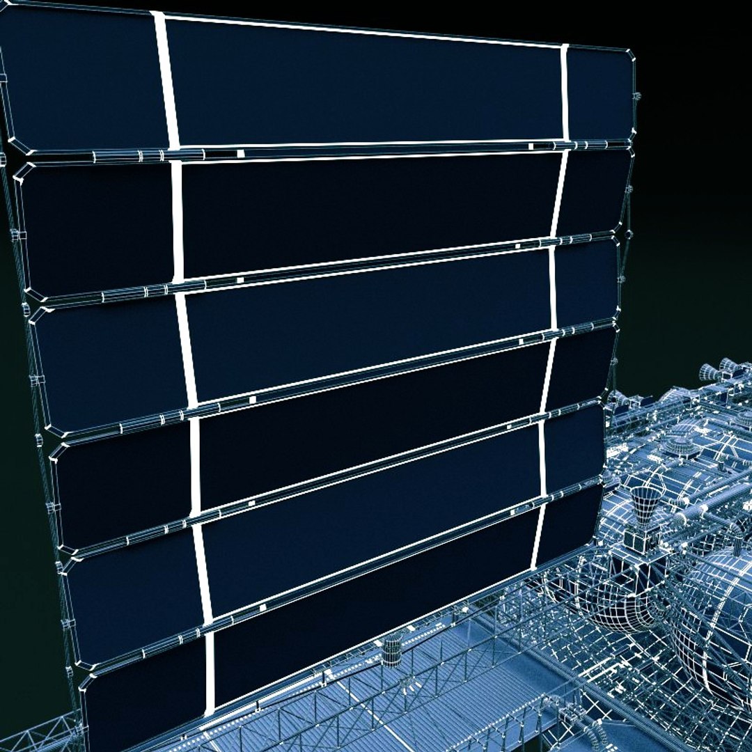 3d Model Asteroid Mining Platform