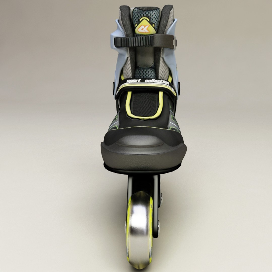 3d model roller blades