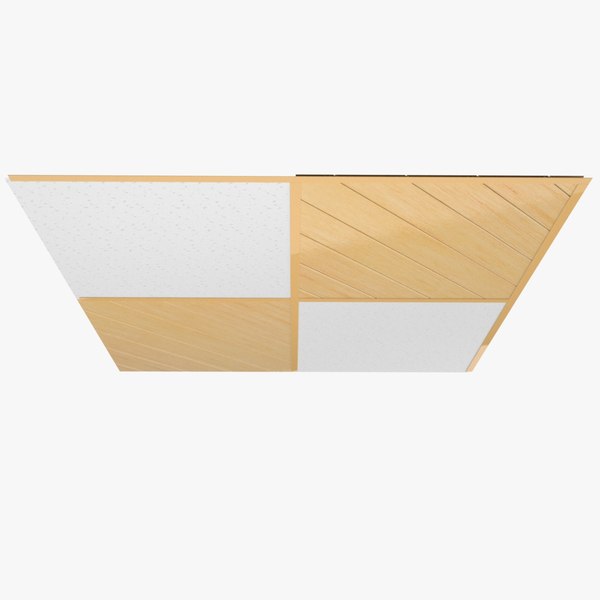 3d model wooden ceiling tileable pattern