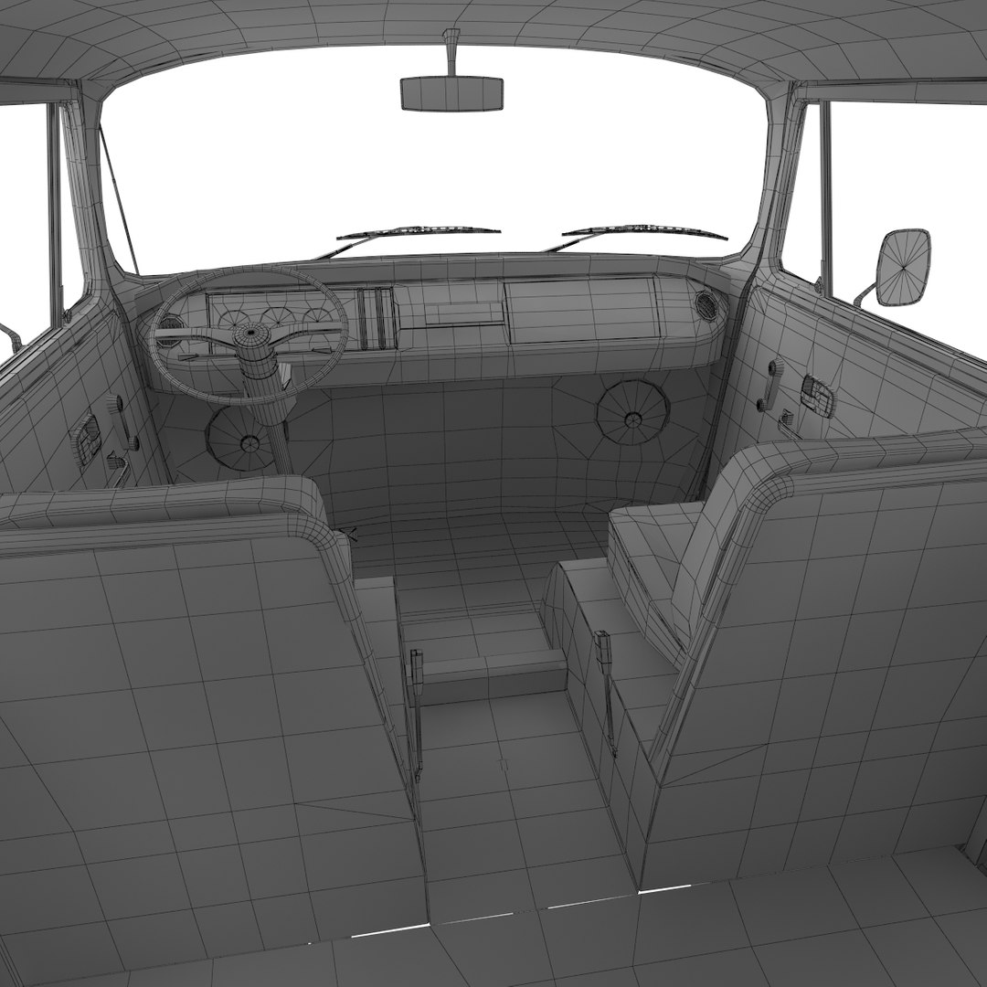 Volkswagen T2 3d Max