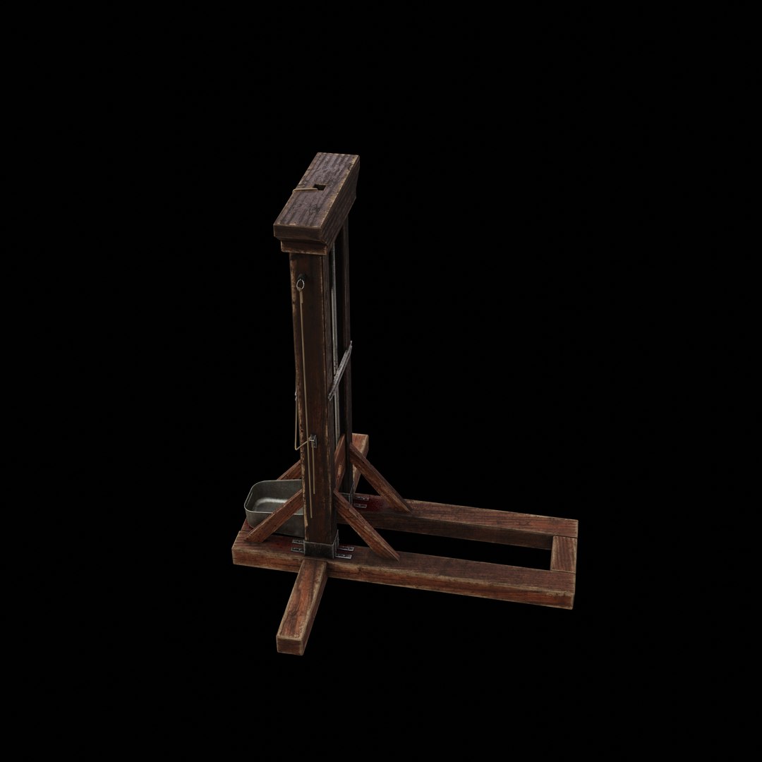 Guillotine 3D Model - TurboSquid 2428747