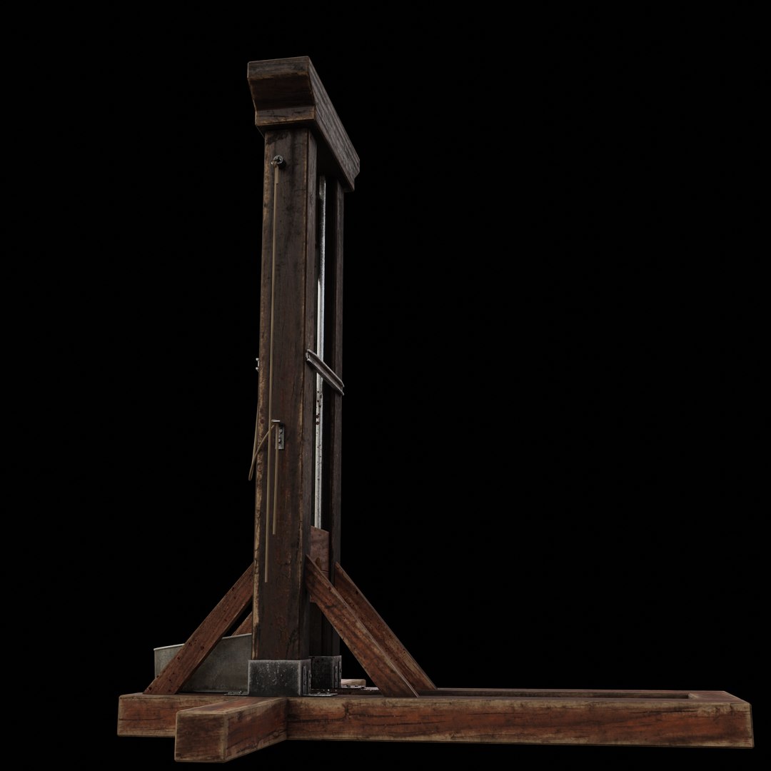 Guillotine 3D Model - TurboSquid 2428747