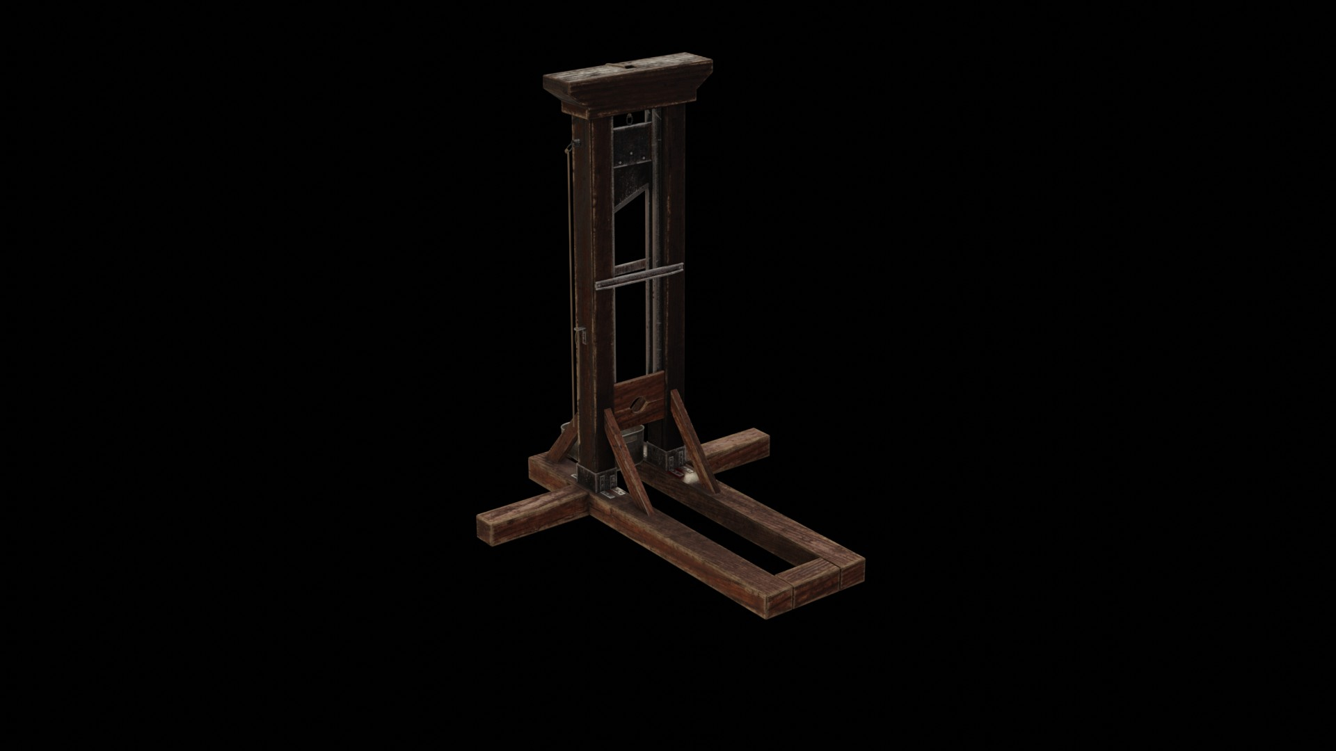 Guillotine 3D Model - TurboSquid 2428747