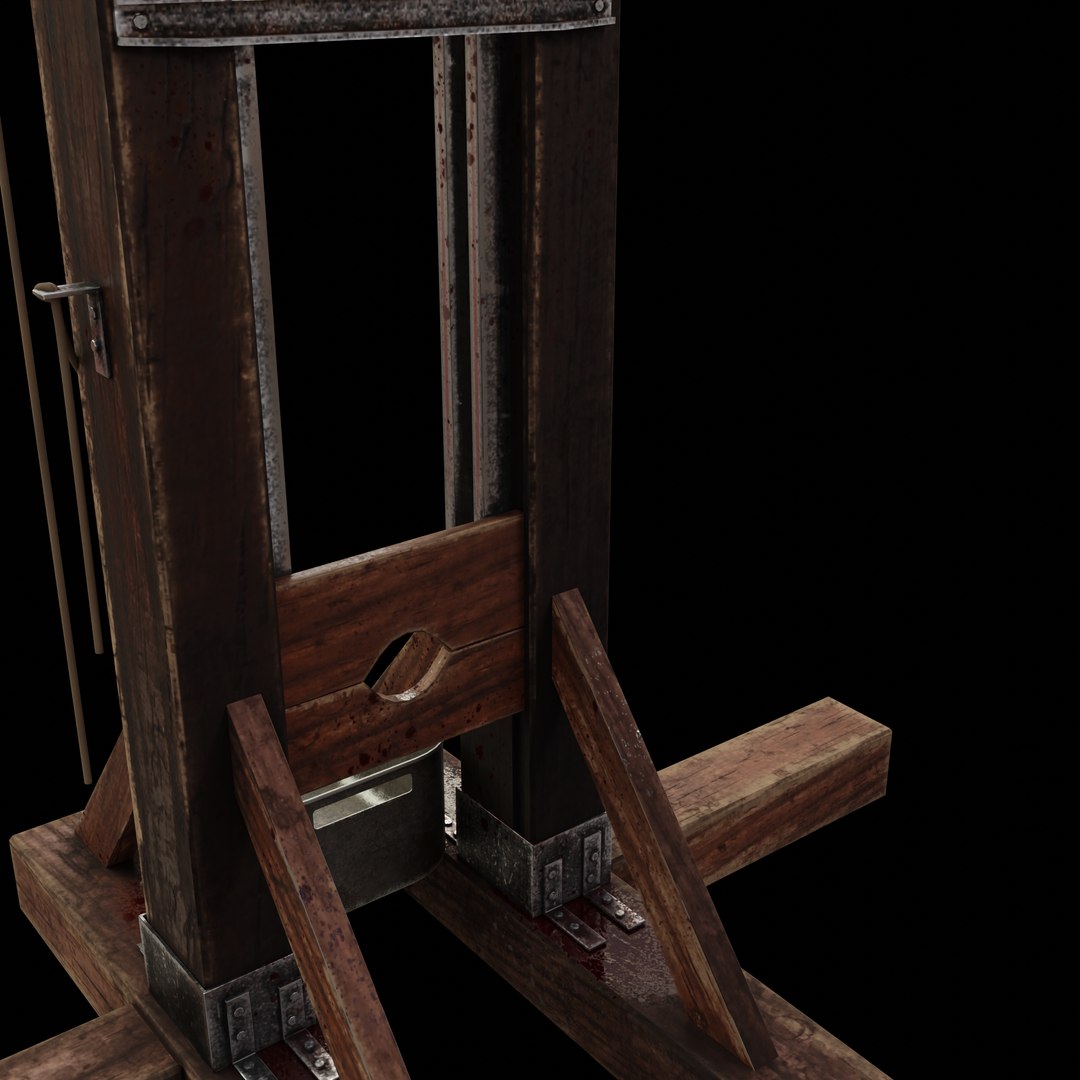 Guillotine 3D Model - TurboSquid 2428747