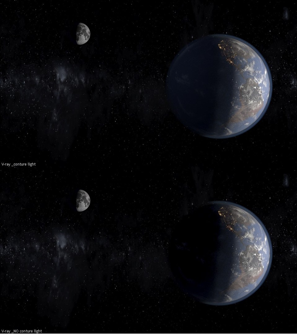 3D Solar System 8K - Earth Moon Sun - Animation - Wallpapers - Corona ...