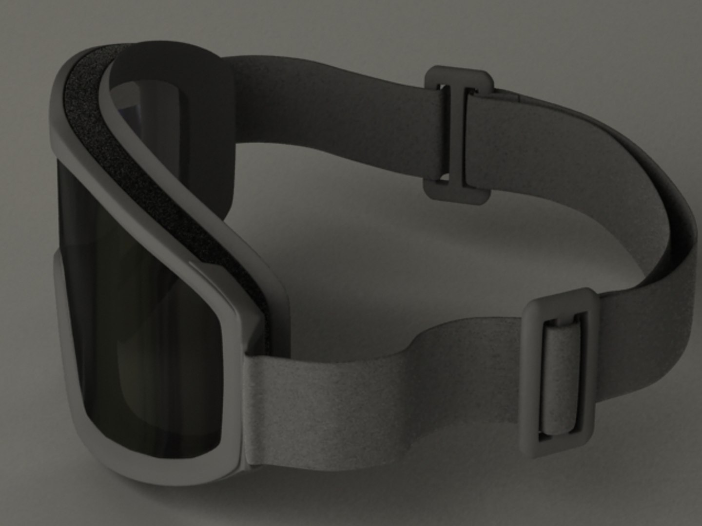 Tactical Goggles 3d Model