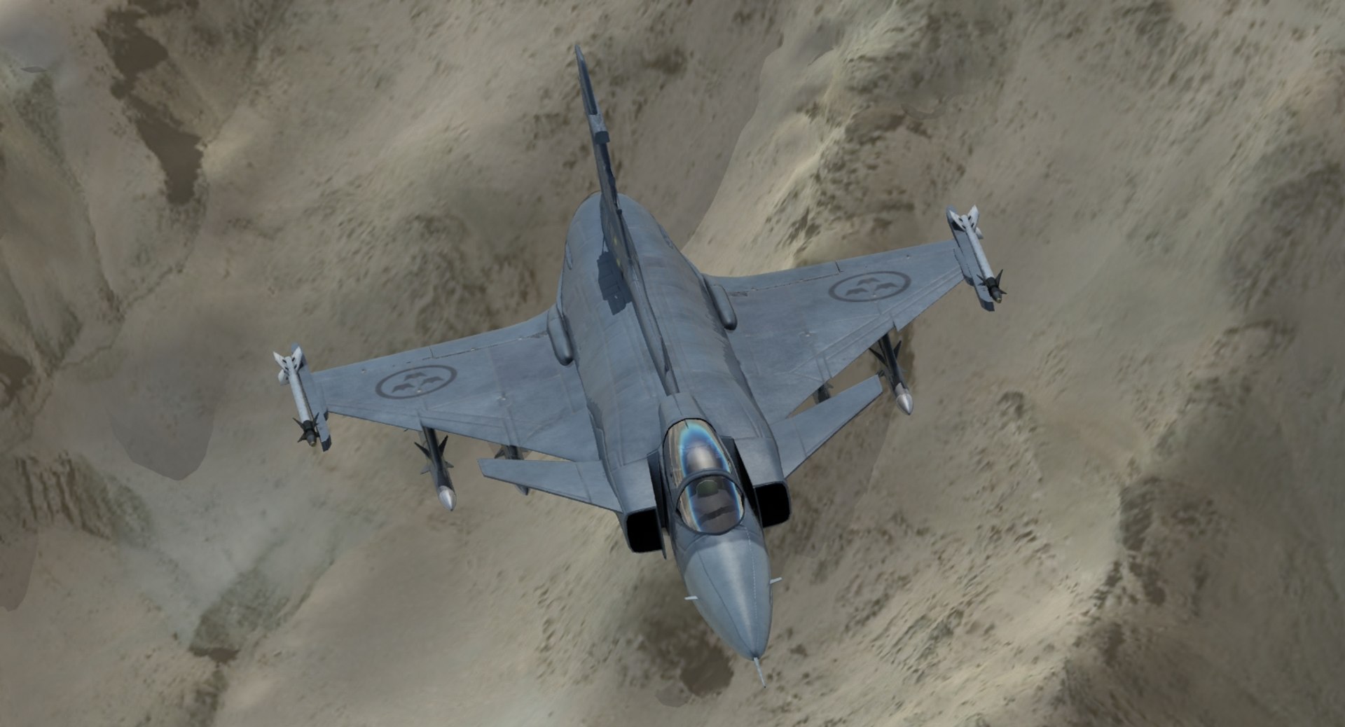 3d model nato fighter aircraft set